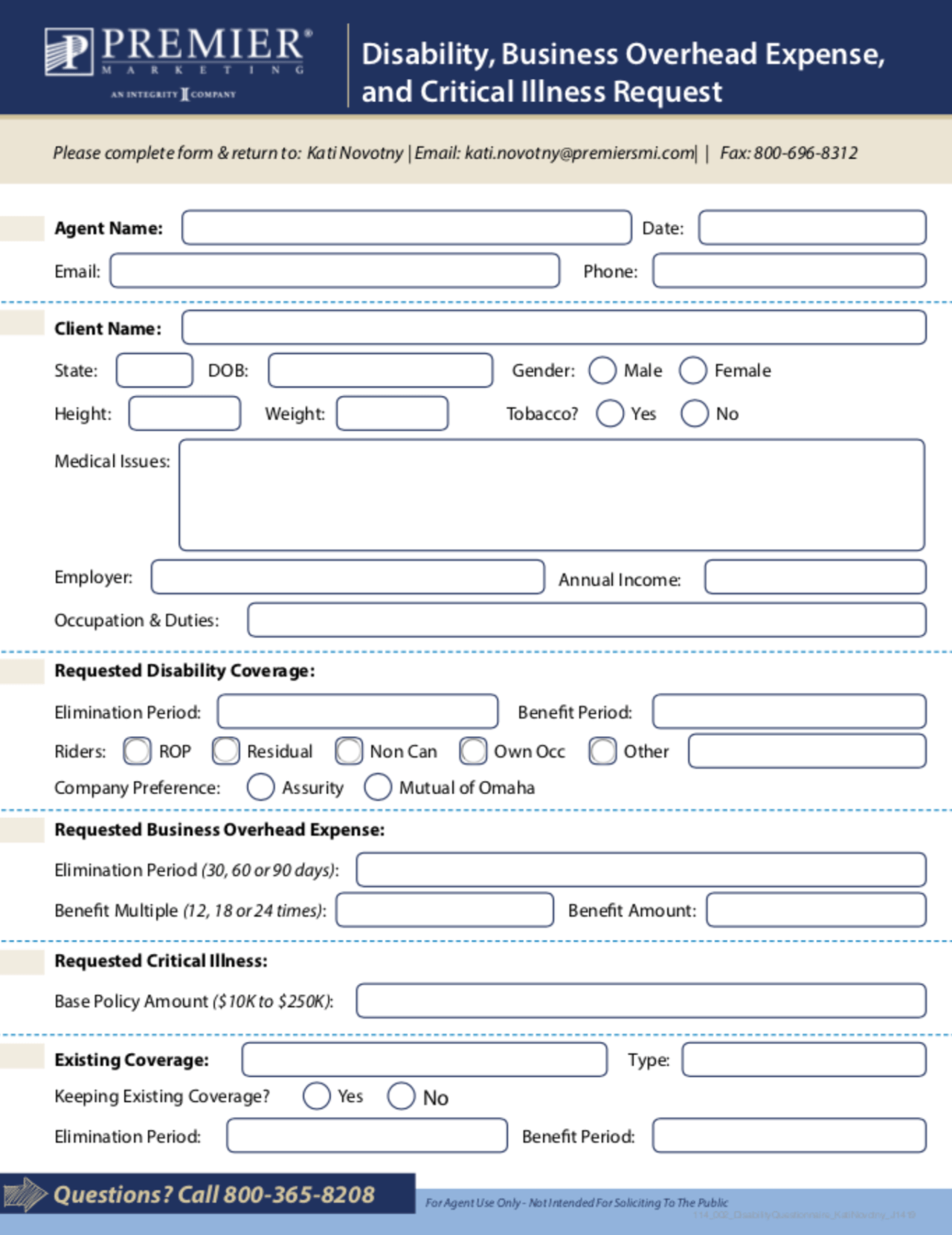 LTC – Quoting Tools | Premier Marketing